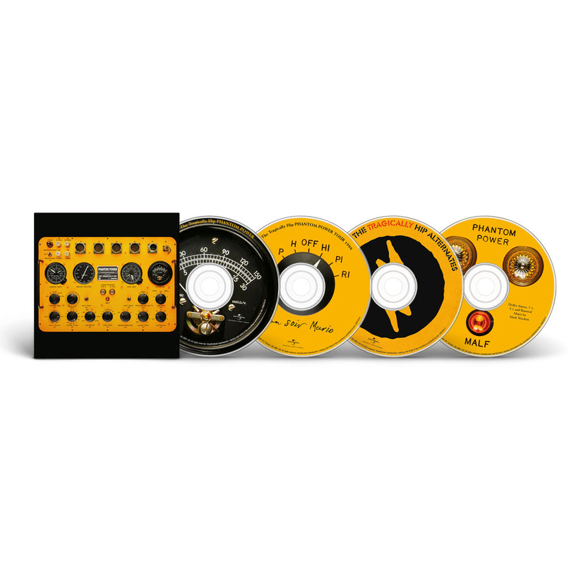 THE TRAGICALLY HIP Phantom Power 25th Anniversary CD Box Set – The ...